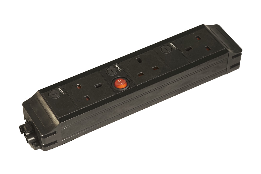 3 Power Under Desk Modular PDU