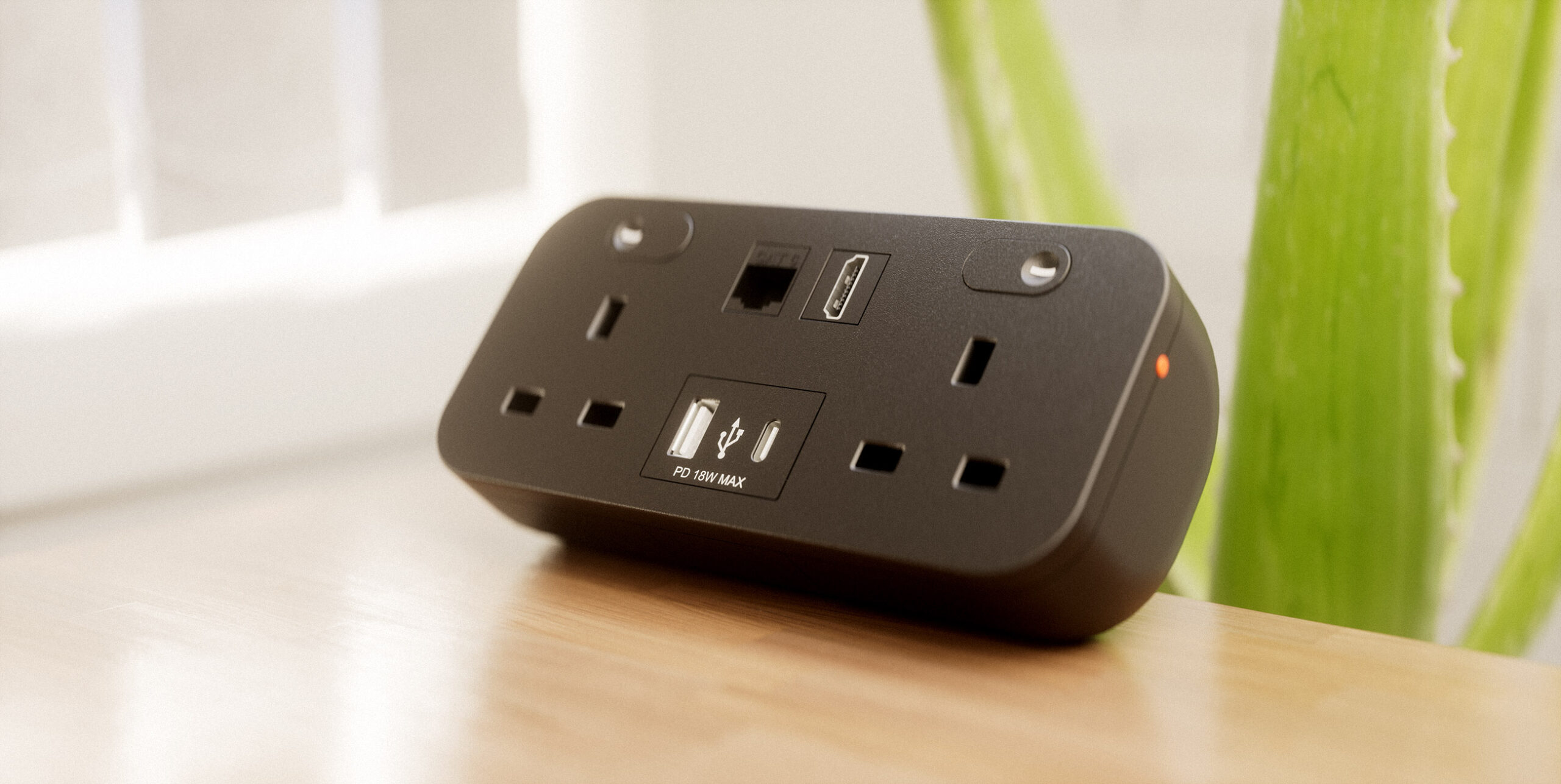 Icon Desktop Units with 2 power and dual USB A+C charger, and 2 ...